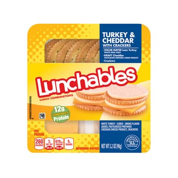 Lunchables Turkey & Cheddar