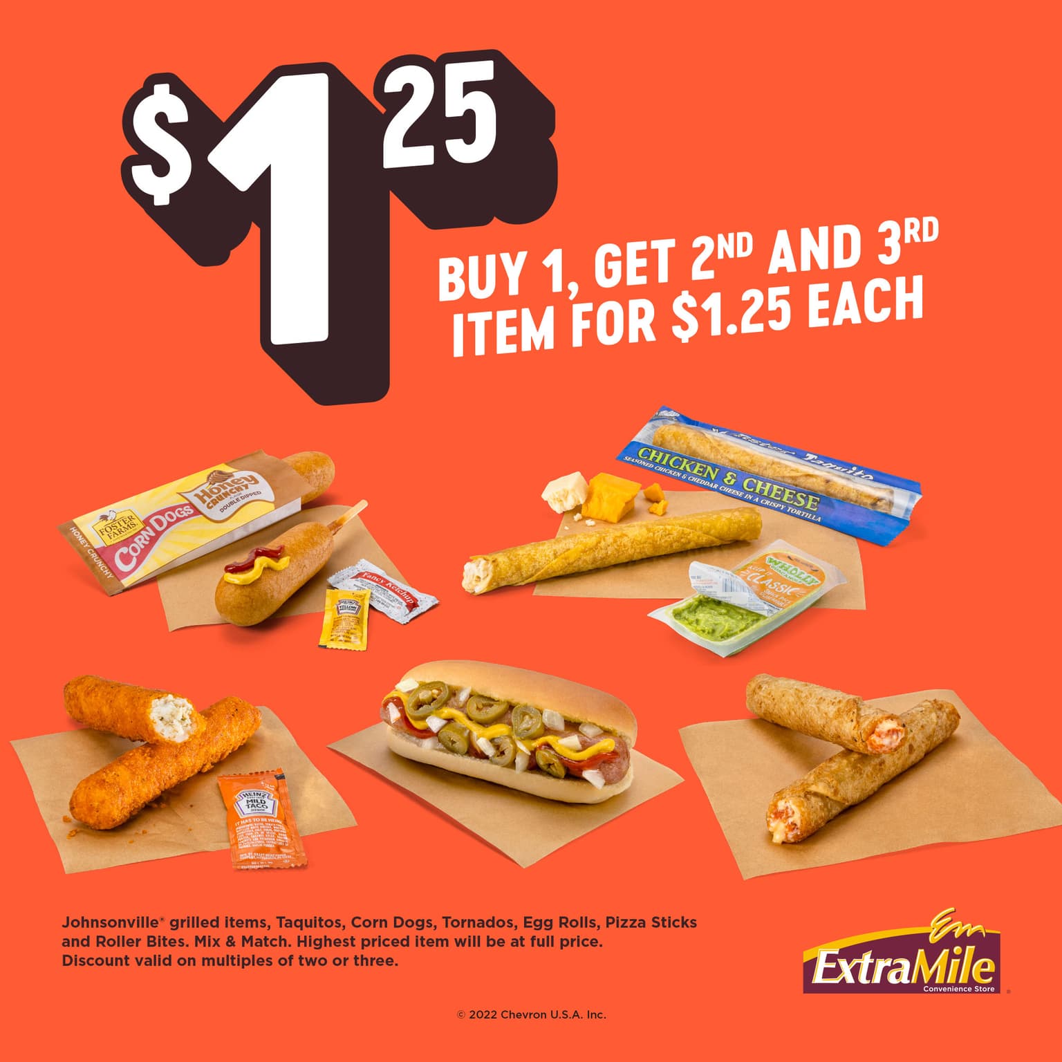 Chevron ExtraMile Convenience Stores, Rewards & Gas Stations