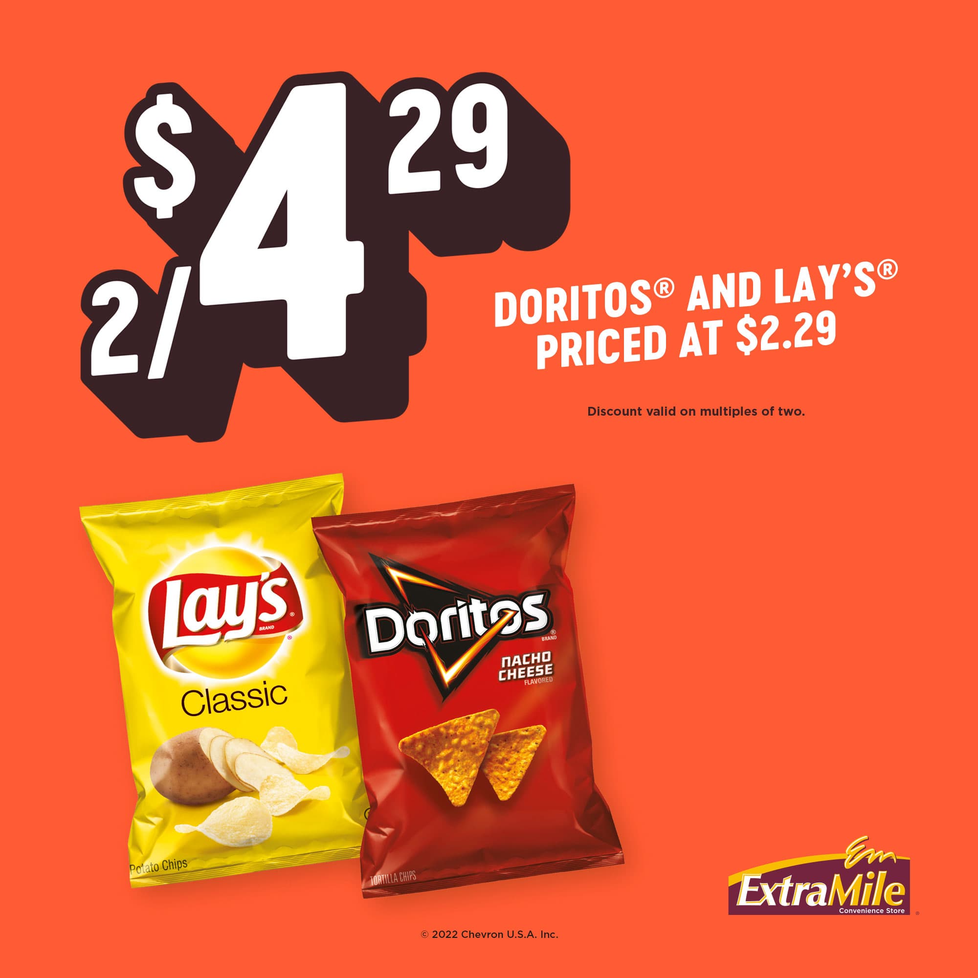 Chevron ExtraMile Convenience Stores, Rewards & Gas Stations