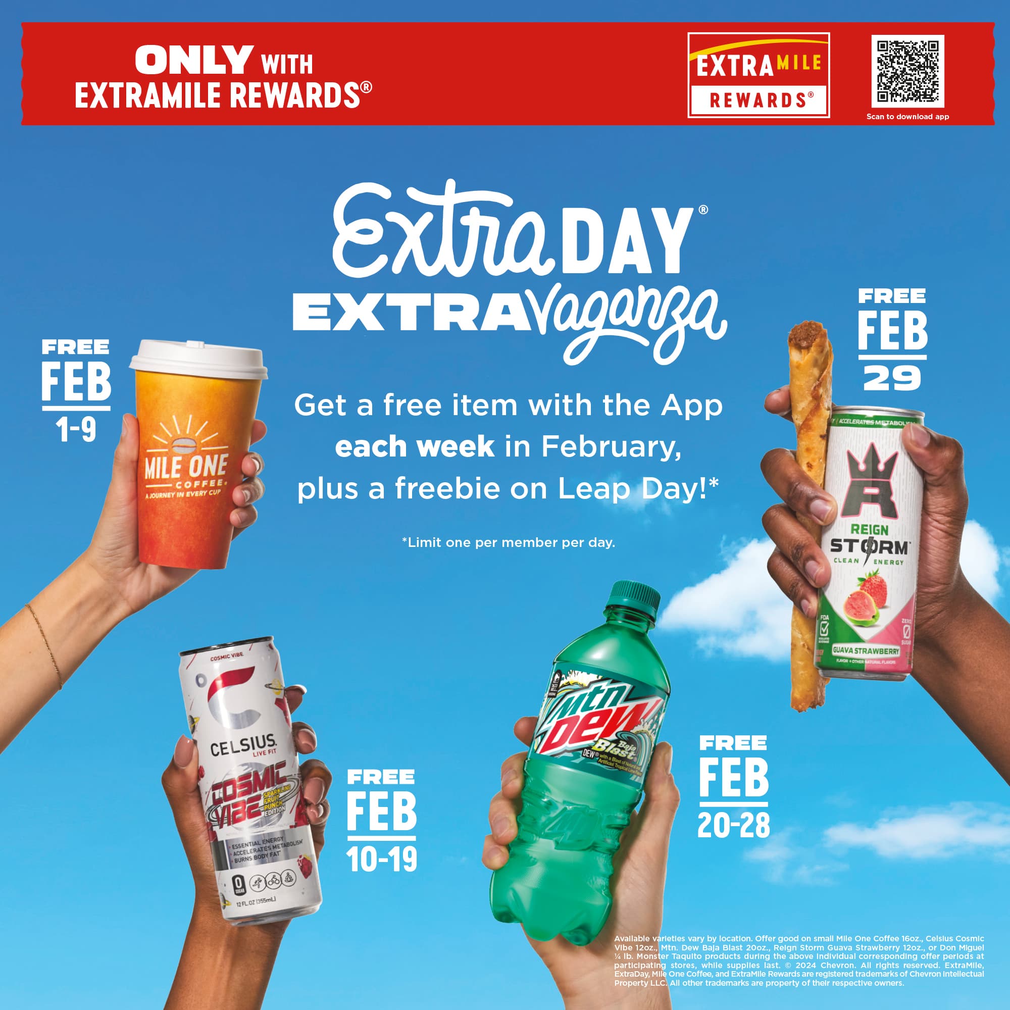 Chevron ExtraMile Convenience Stores, Rewards & Gas Stations