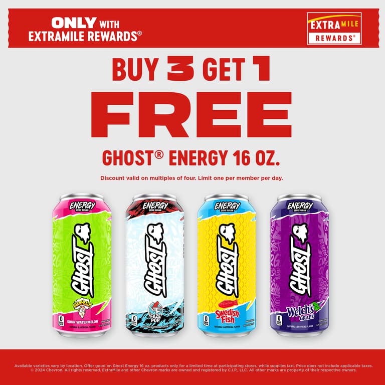 Chevron ExtraMile Convenience Stores, Rewards & Gas Stations