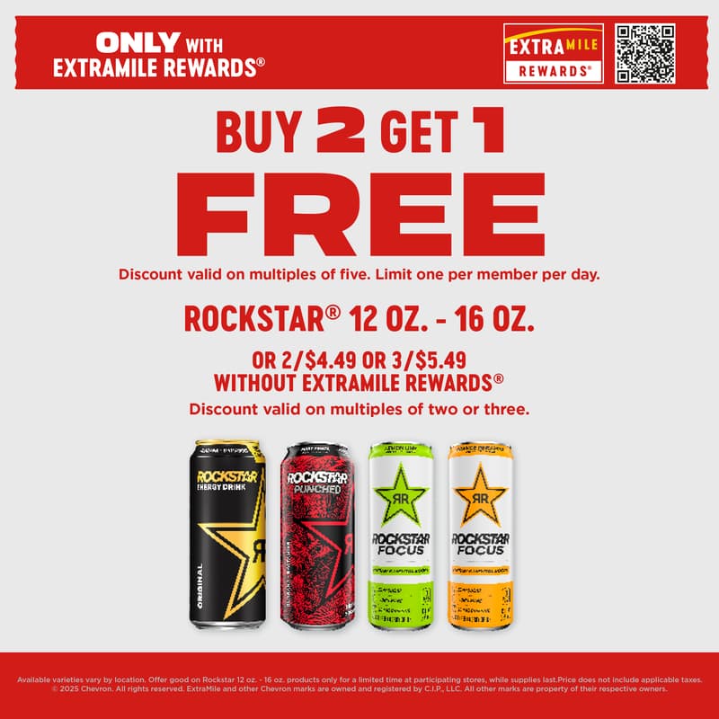 Chevron ExtraMile Convenience Stores, Rewards & Gas Stations