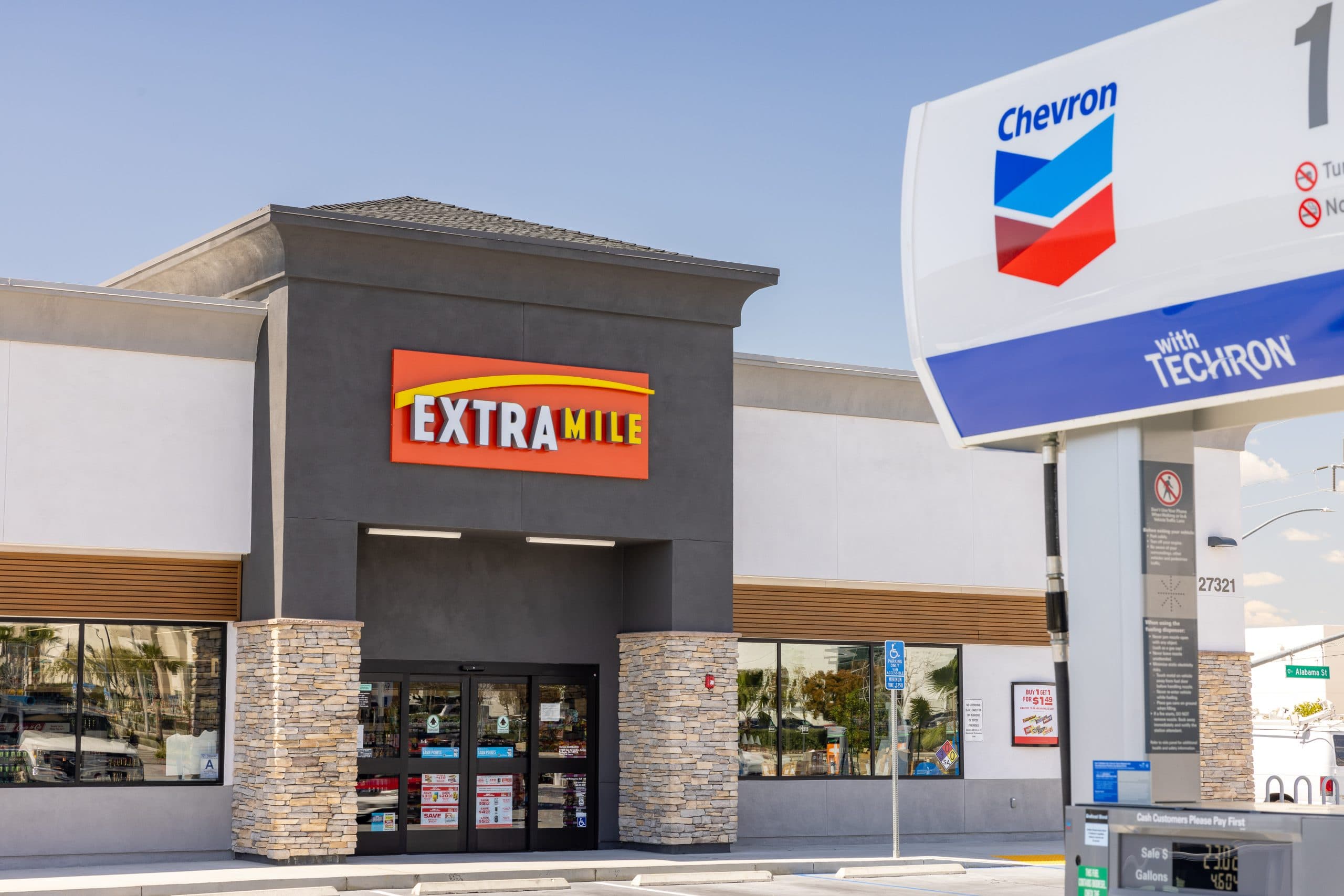 Chevron ExtraMile Convenience Stores, Rewards & Gas Stations