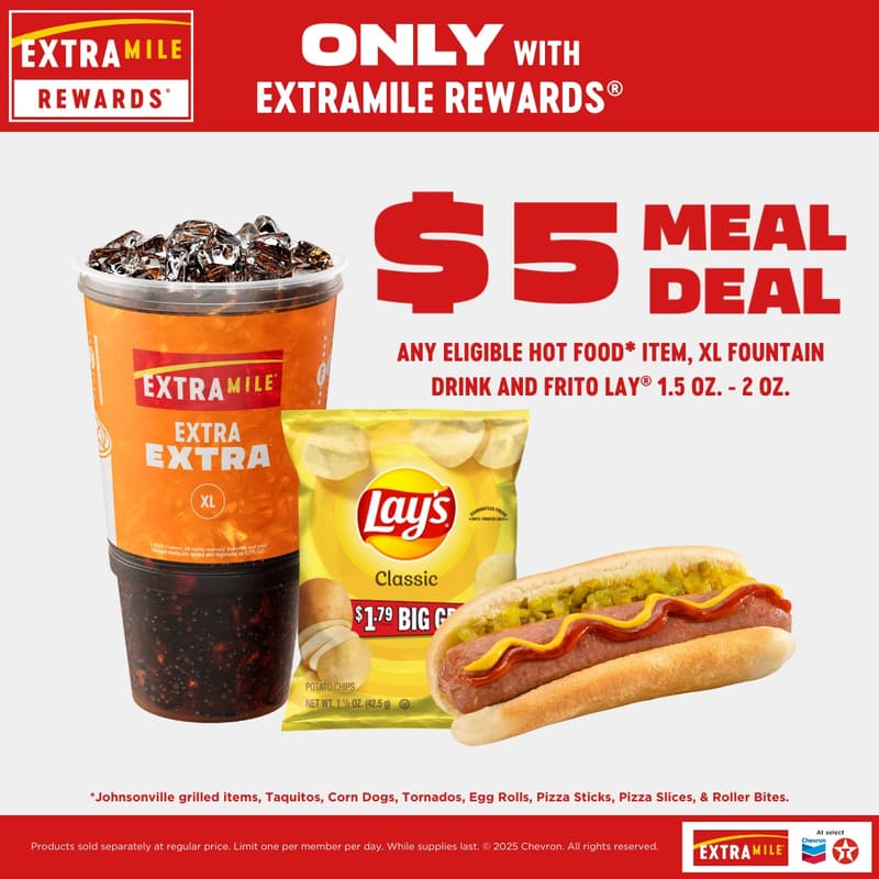 Chevron ExtraMile Convenience Stores, Rewards & Gas Stations